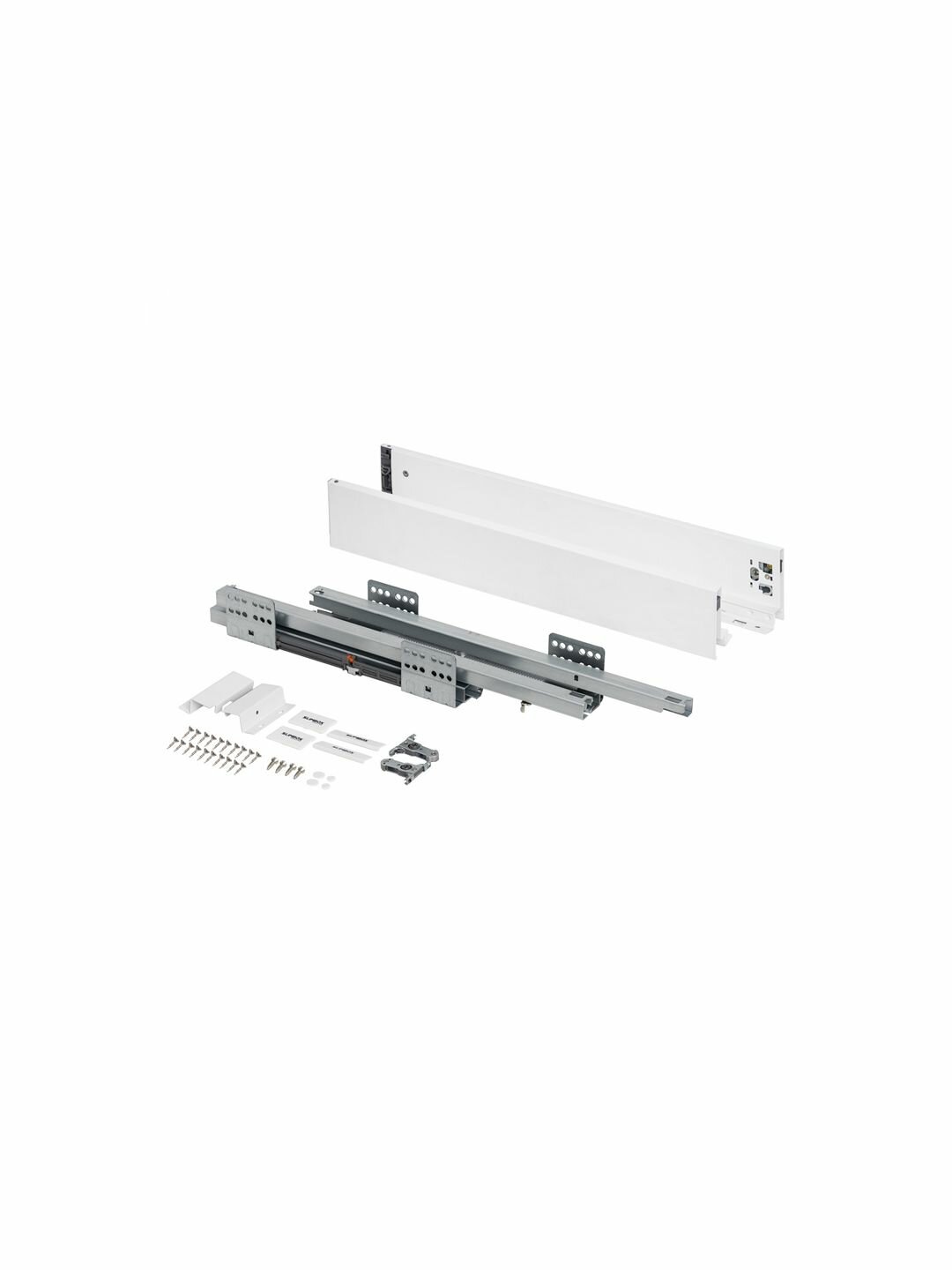 Система ящиков Slimbox Evolution L-450 H=84 белый SOFT CLOSE ДСП16мм, компл
