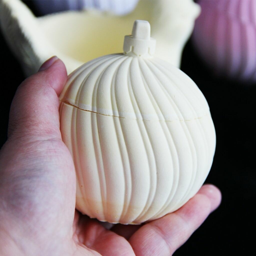 Банка для рождественских шаров ручной работы, гипсовая трехмерная форма-1