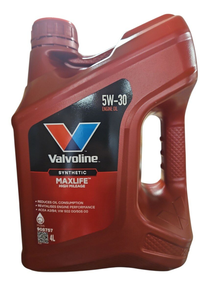 Синтетическое моторное масло VALVOLINE MaxLife 5W-30, 4 л