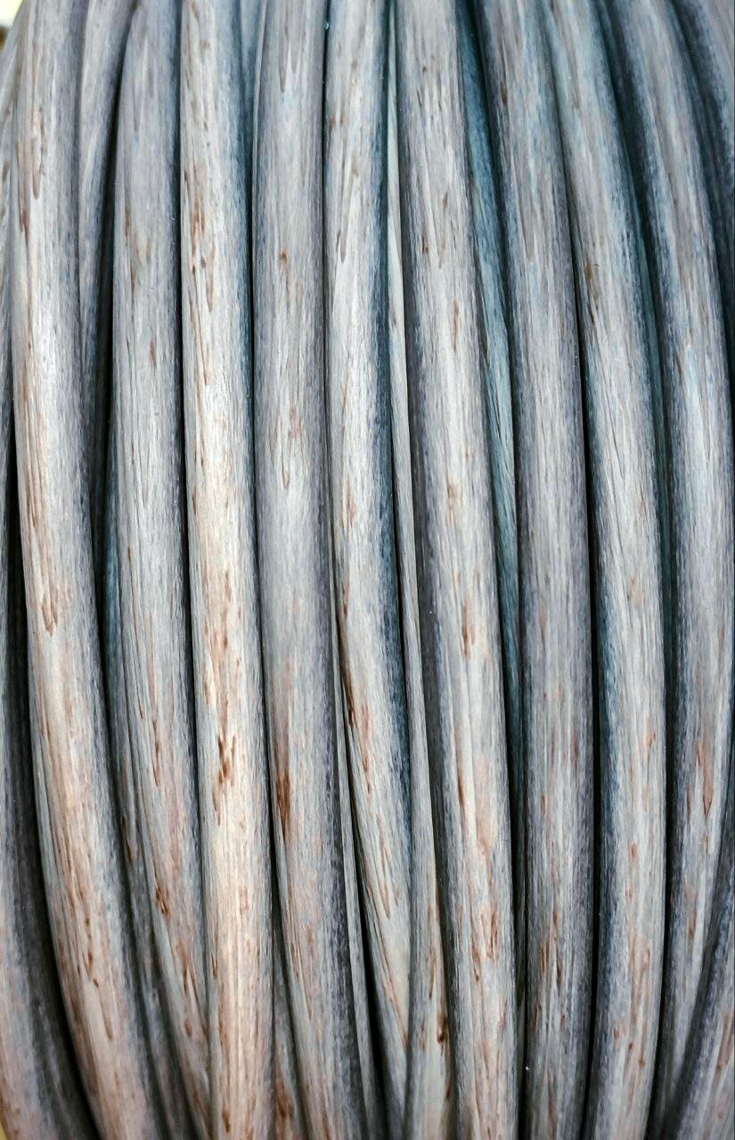 Искусственный ротанг для плетения, полутрубка 7 мм