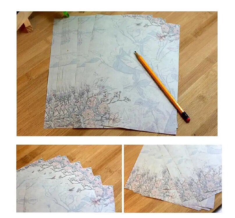 Бумажные блоки для писем, 10 шт. D