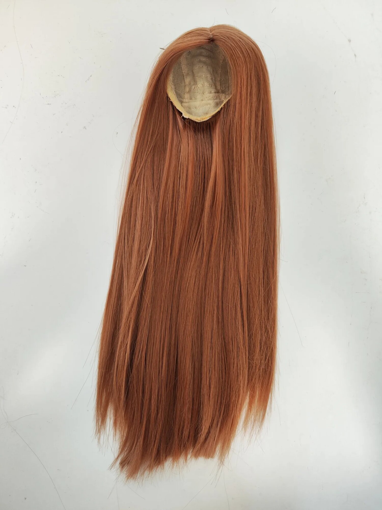 Парик для куклы BJD, высокотемпературное волокно, черный