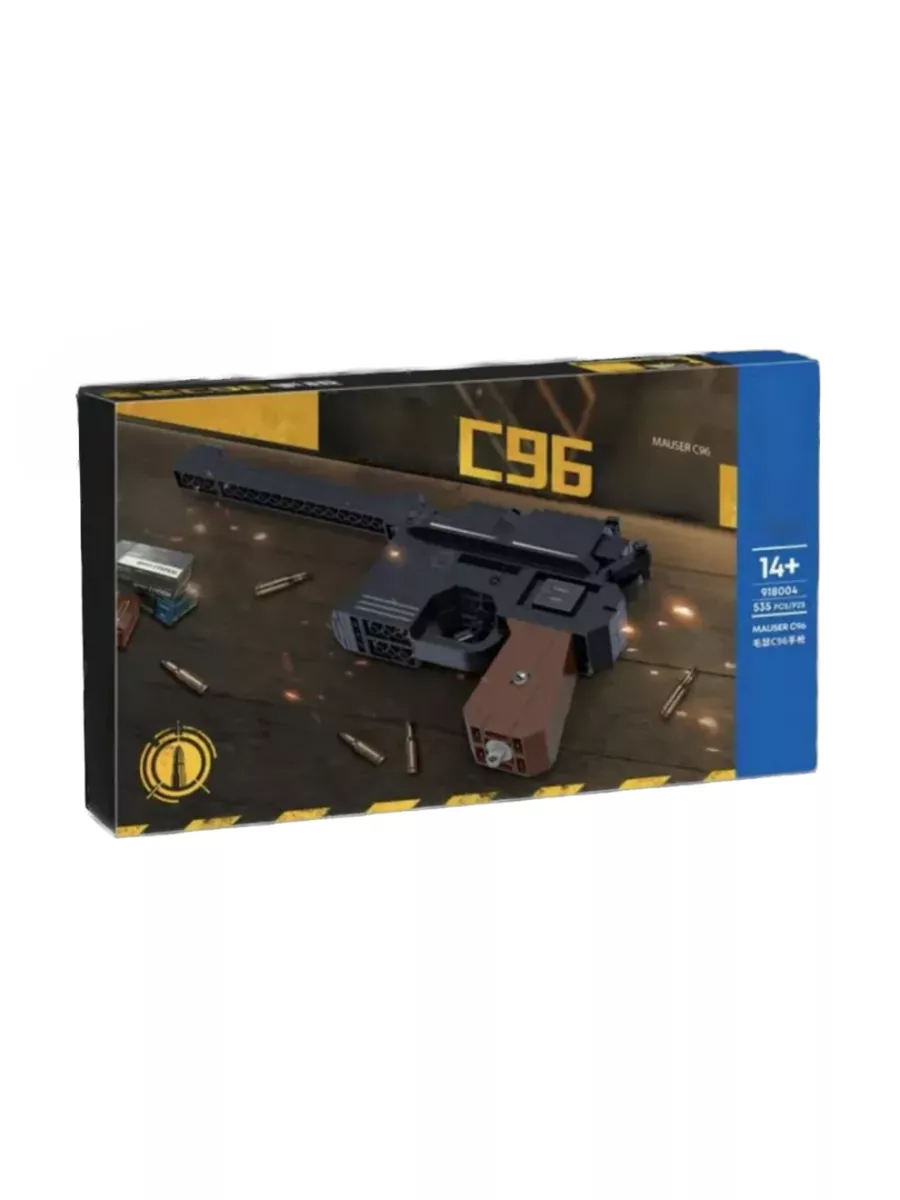 Конструктор Пистолет Маузер С96, 918004