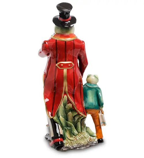 CMS-53/ 1 Статуэтка "Мистер Фрогги с сыном" (Pavone)