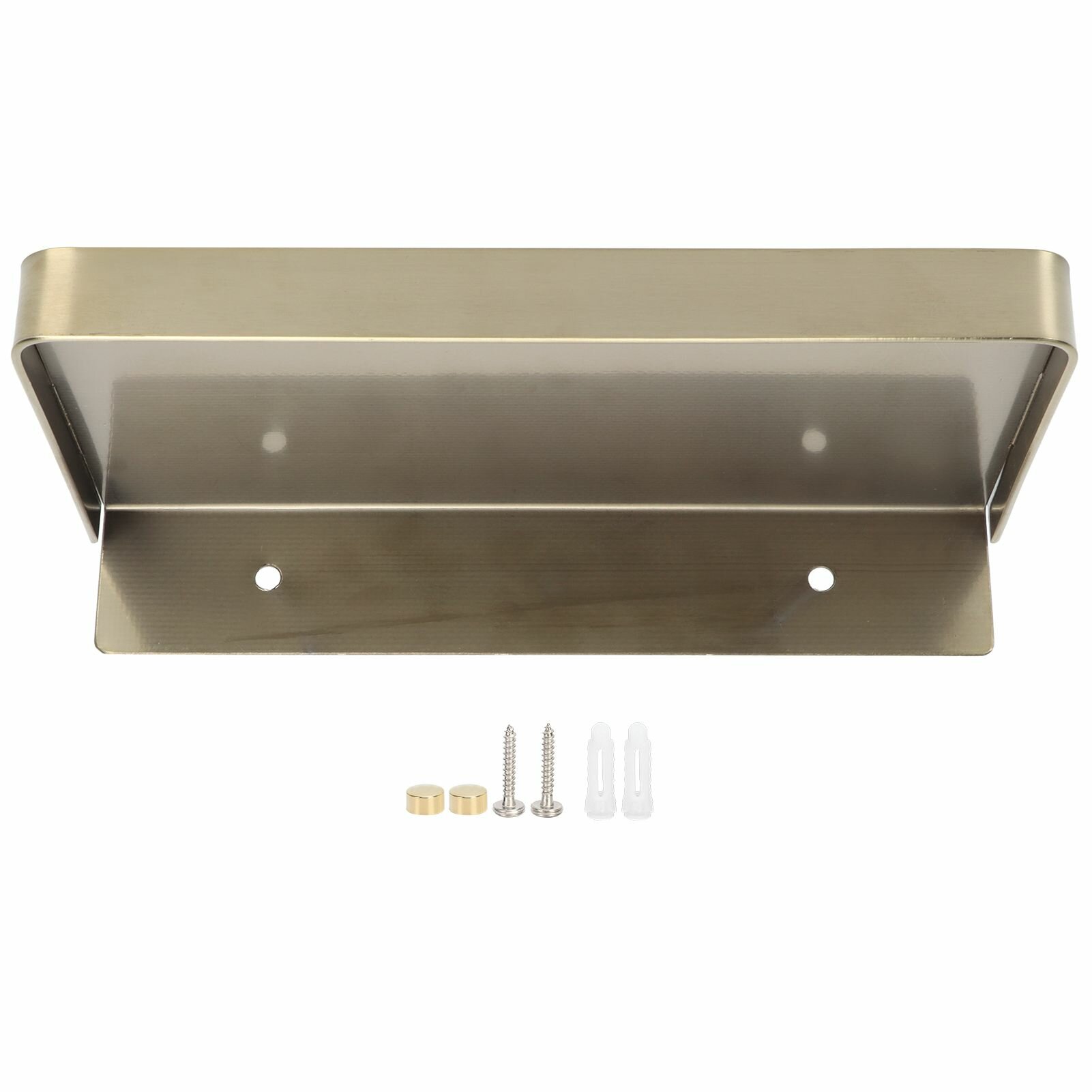 Держатель для телефона в ванной комнате, настенный, толстая полка для хранения телефона, туалетный аксессуар, 185x90 мм, золотой