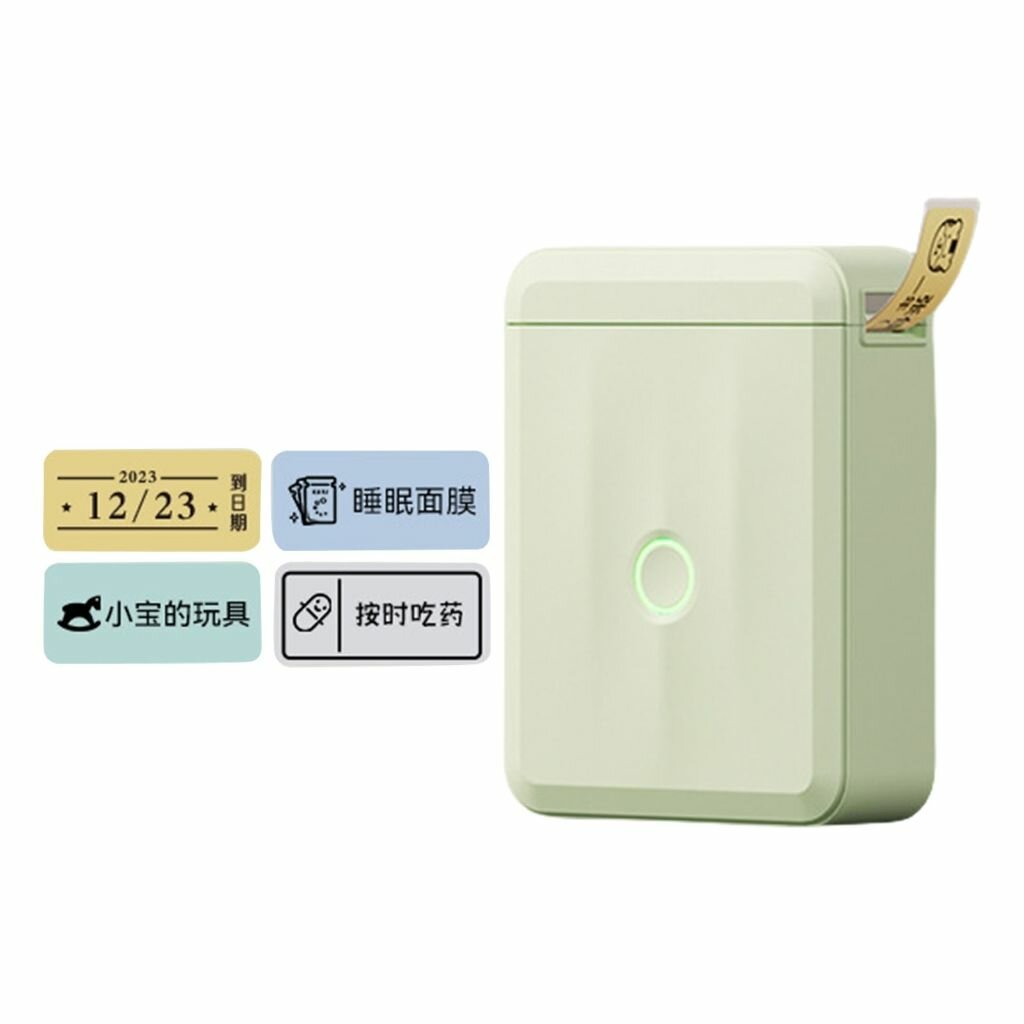 Портативный беспроводной принтер стикеров для мобильных рабочих мест, домашней организации и эффективной маркировки, - 1