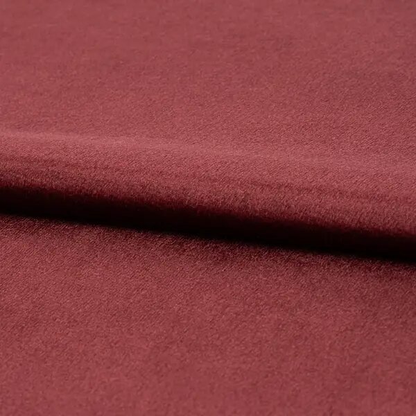 Ткань на отрез бархат Валлуар 1 м/п 300 см цвет бордовый