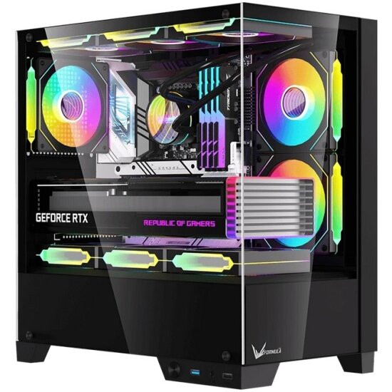 Корпус Formula V Formula Crystal Z1M Plus FR, черный (CRYSTAL Z1M + FR)