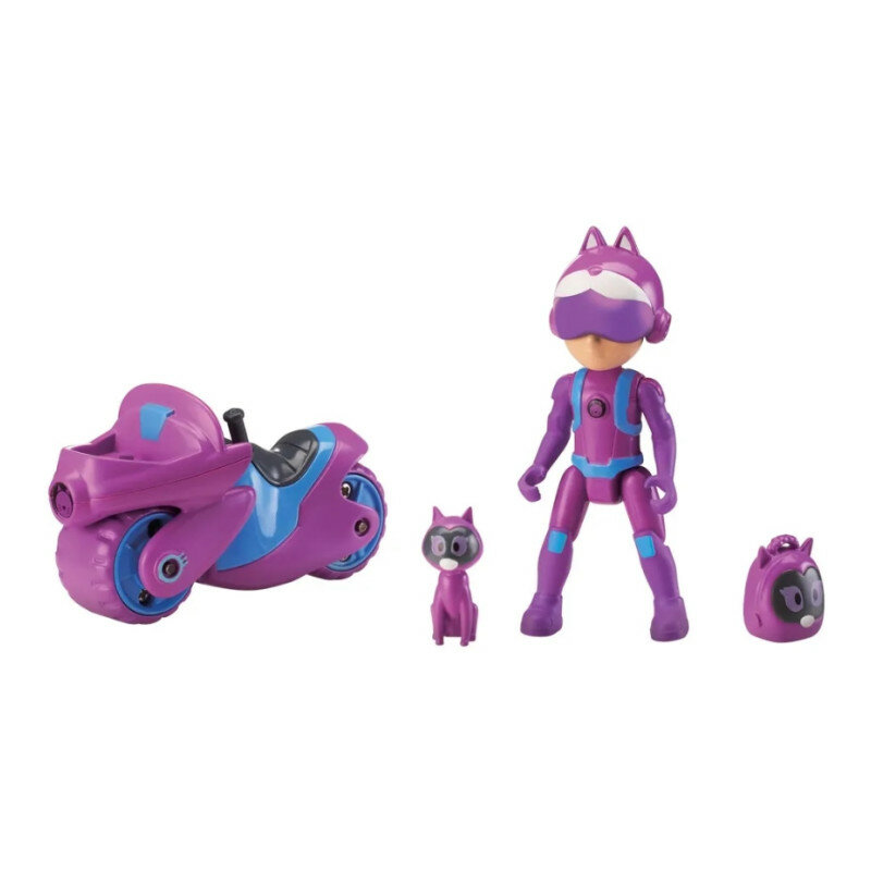 Игровой набор Petronix: Мега-трансформер 2в1 – Китти и фигурка