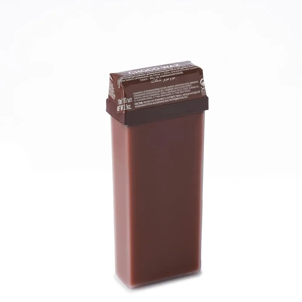 Воск низкотемпературный BEAUTY IMAGE с роликовым аппликатором для депиляции, шоколадный / Roll-on Shocowax 110 мл