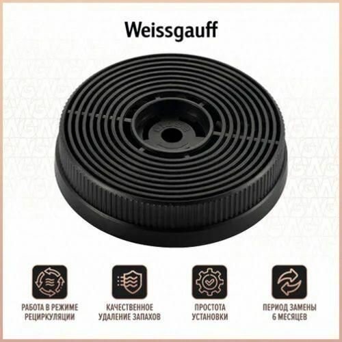 Угольный фильтр Weissgauff CFC 40020 2 шт.