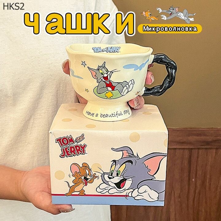 Чашка для чая "Том и Джерри", 360 мл, 1 шт