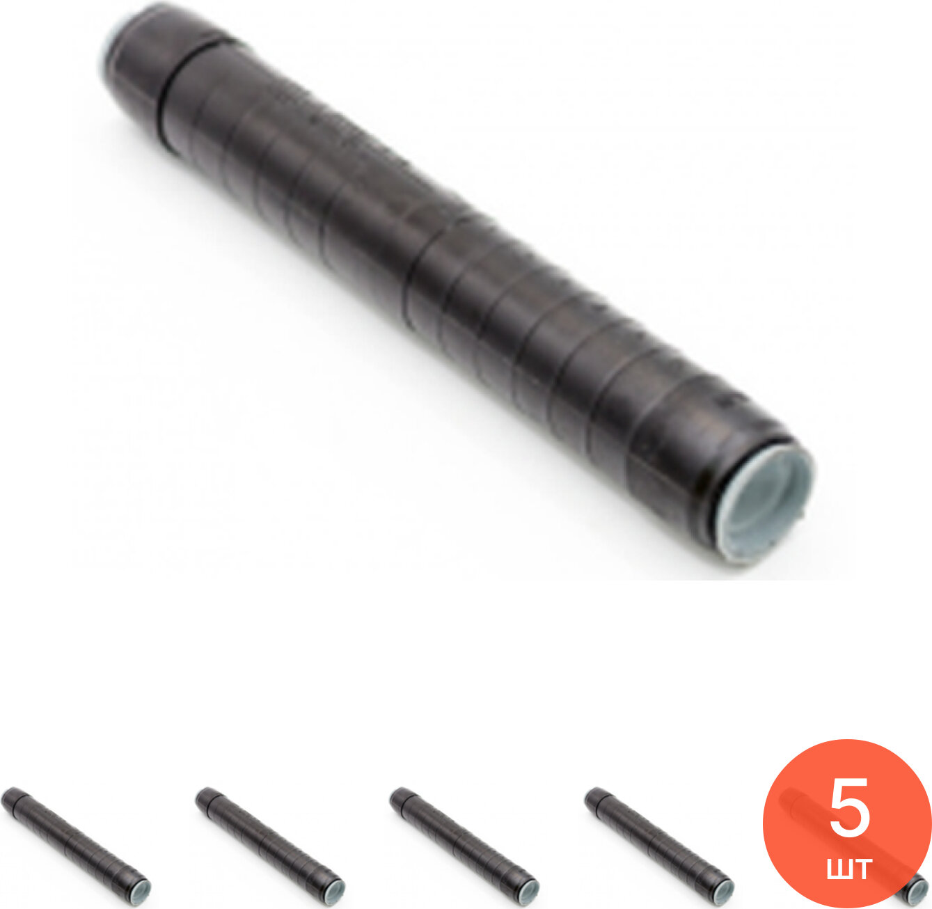 Гильза соединительная ВК / БК MJPT 95, под опрессовку, для токопроводящей жилы, алюминий/полиамид, 21700771, 1шт. / материалы для электромонтажа (комплект из 5 шт)