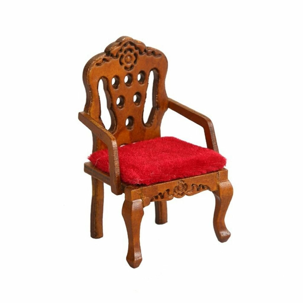 Стул для кукольного дома 1:12