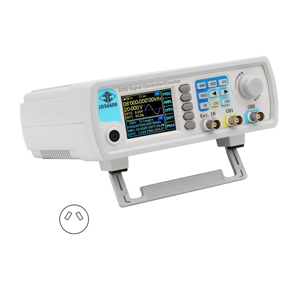Professional DDS Signal Generator Counter High Precisions Double Channel Arbitrary Waveform Generator Frequency Meter