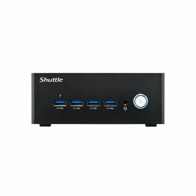 Компьютер NT10H (Intel Core Ultra 5 125H, 1.2 GHz - 4.5 GHz, No RAM (2x SO-DIMM DDR5 5600 МГц), No HDD/SSD (1x M.2 PCIe), DVD нет, Intel Arc Graphics, 120W, No OS, черный, 77R-NT10H-001-SHU04-MDG)