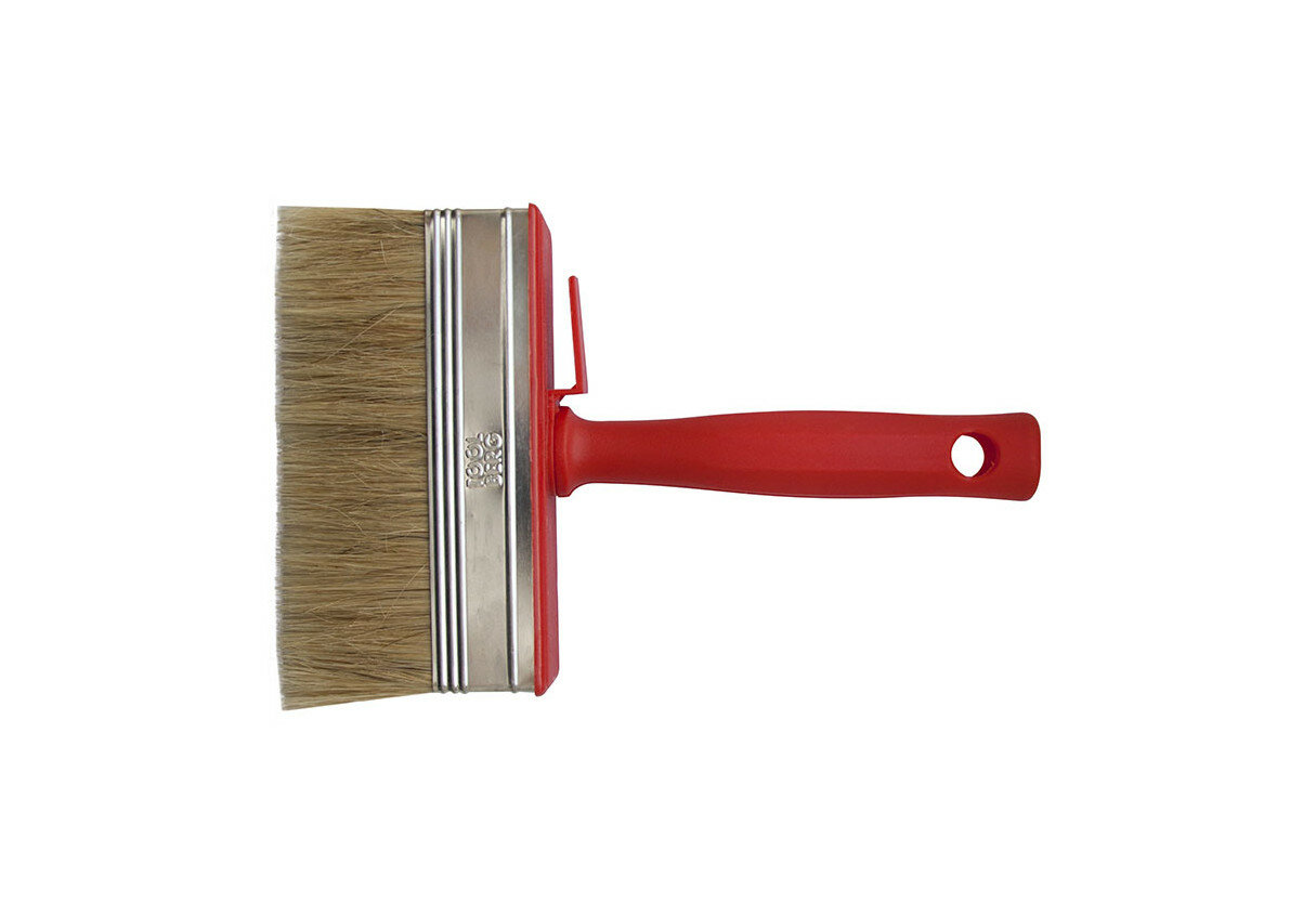 Кисть ToolBerg ракля, белый, 40 х 140 мм