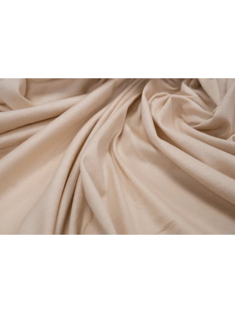 Ткань Кулирка бежевая телесная