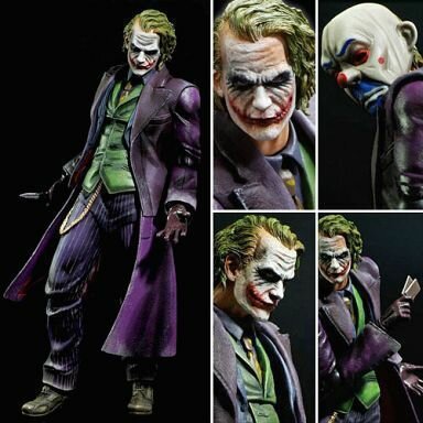Фигурка клоуна из комиксов DC Comics, "JOKER" Подвижная кукла, 26 см