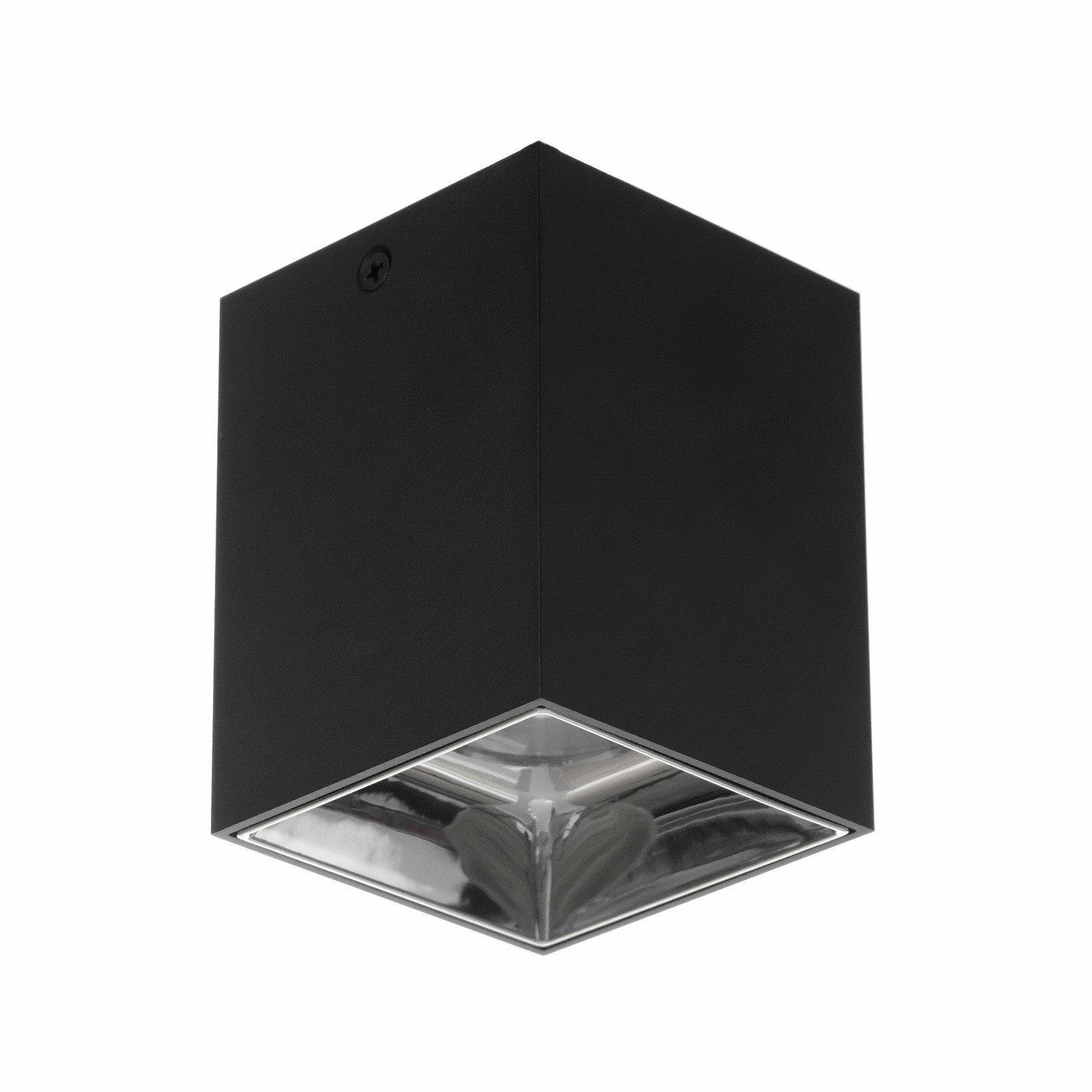 Светильник "Кубик" LED 4000К 10 Вт DIM220 черный серебро 7.5x7.5x9.5 см