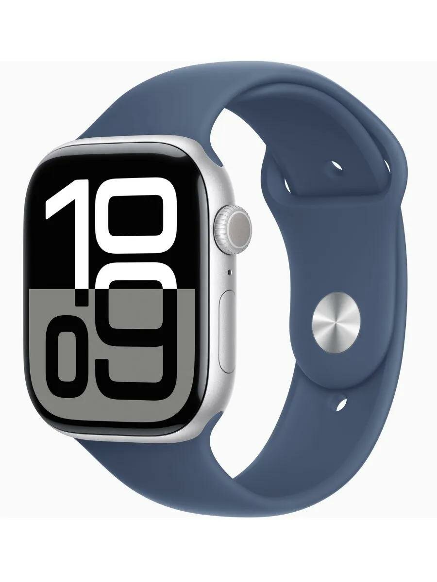 Apple Watch Series 10 42mm Silver Aluminum Case with Sport Band M/L