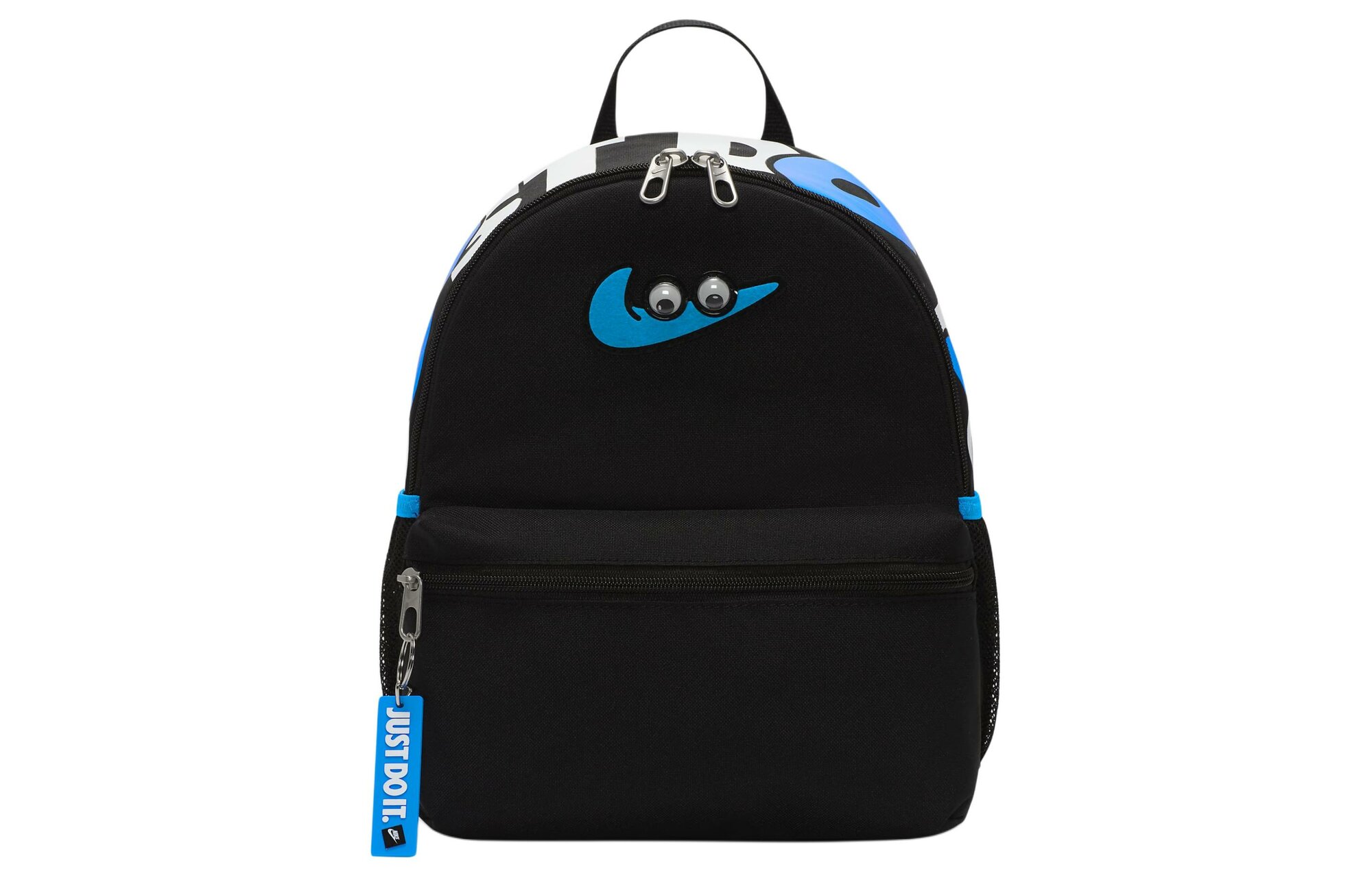 Мини-рюкзак мужской Nike Brasilia Jdi, black & photo blue, 11 л, размер: mini