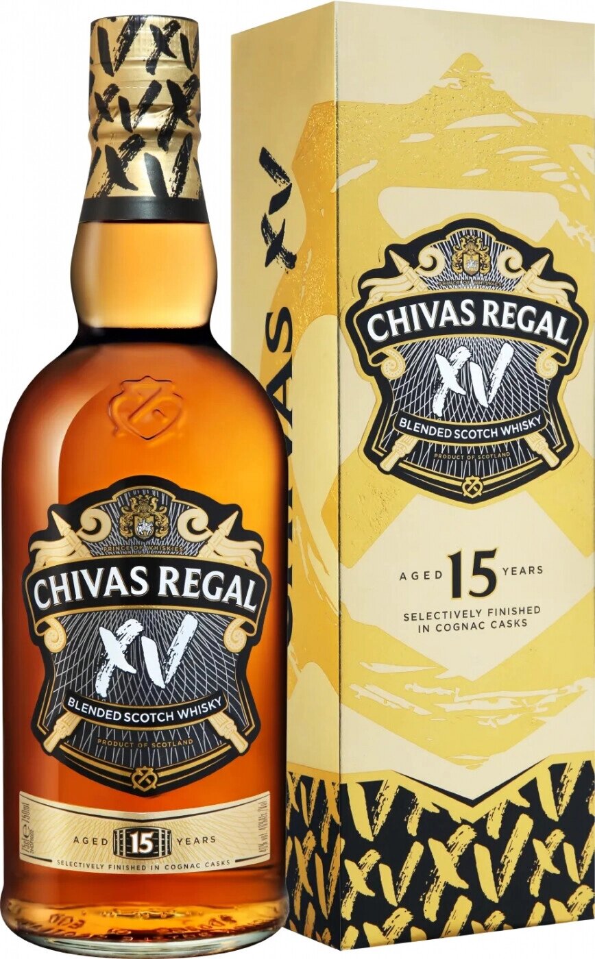 Виски "Chivas Regal" XV, gift box, 0.75 л