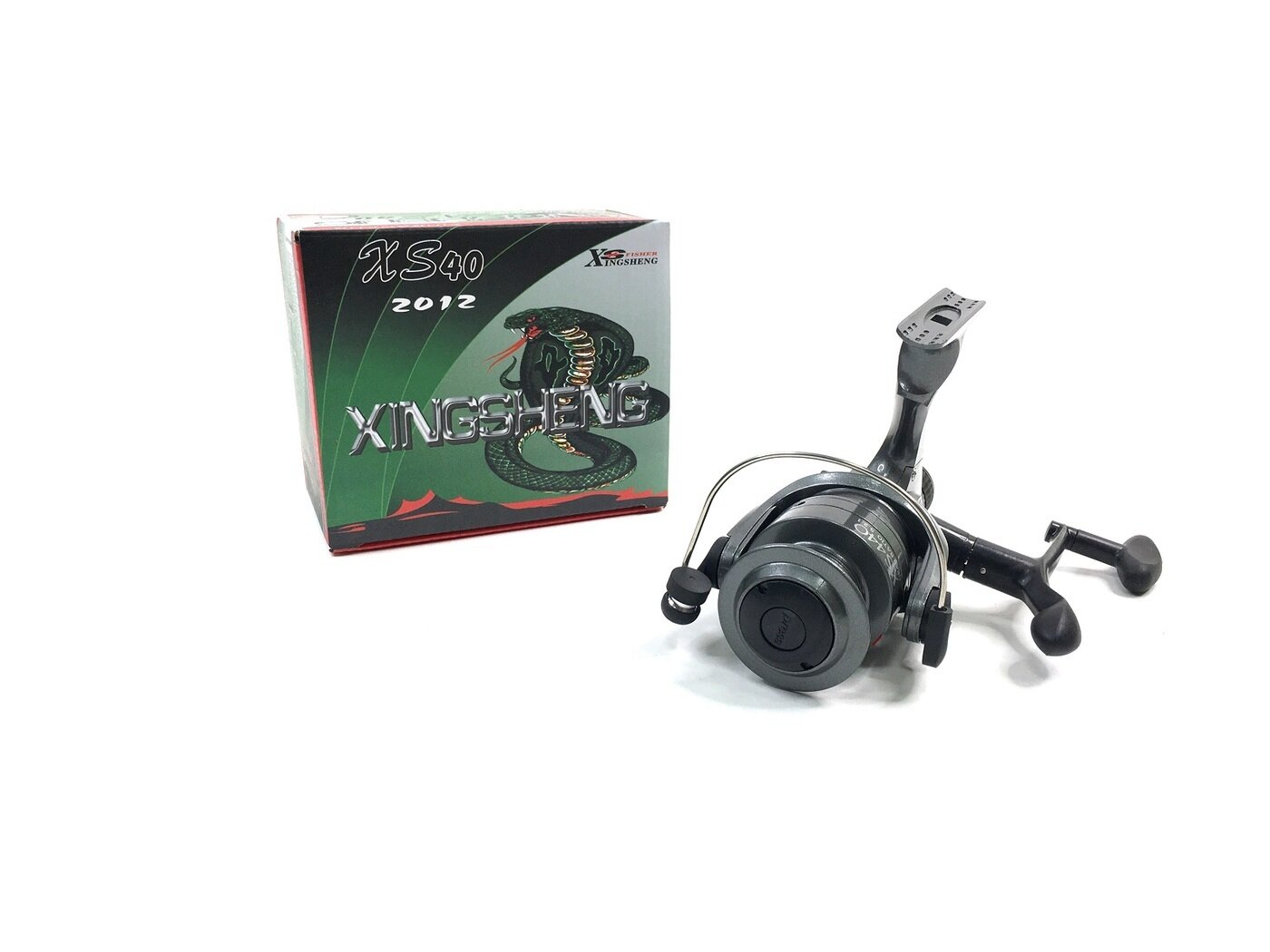 Катушка рыболовная безинерционная XS440 тип кобра 4 подшипника
