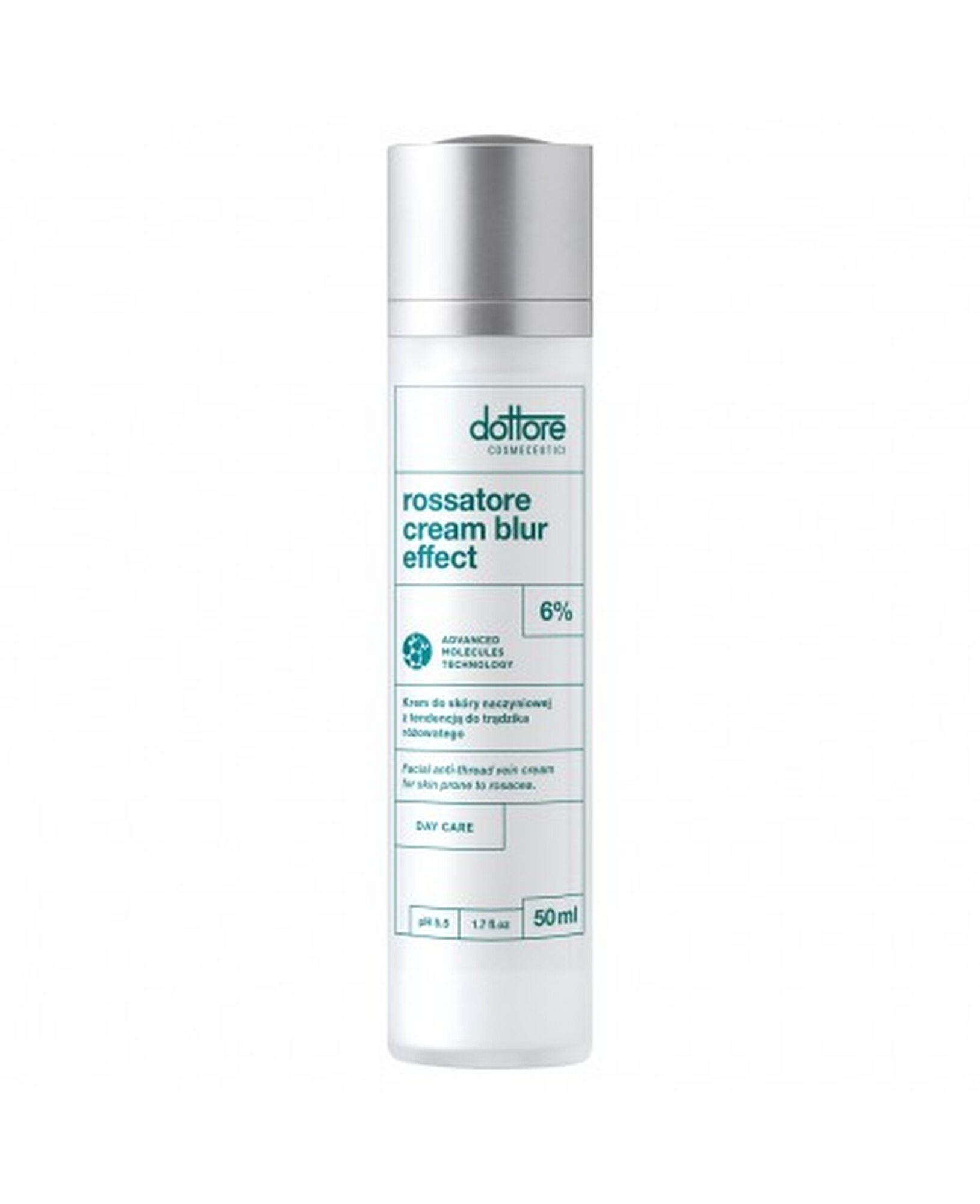 Dottore cosmeceutici Крем для сосудистой кожи, склонной к розацеа Rossatore Cream Blur Effect 50 ml