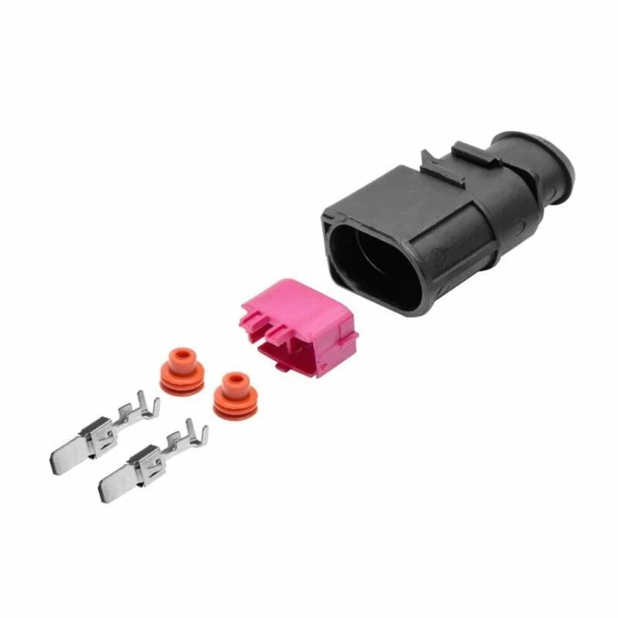 Разъем 1J0973852 2 контакта к вентилятору охлаждения двигателя для Audi, Ford, Seat, VW, Cargen AX6602S