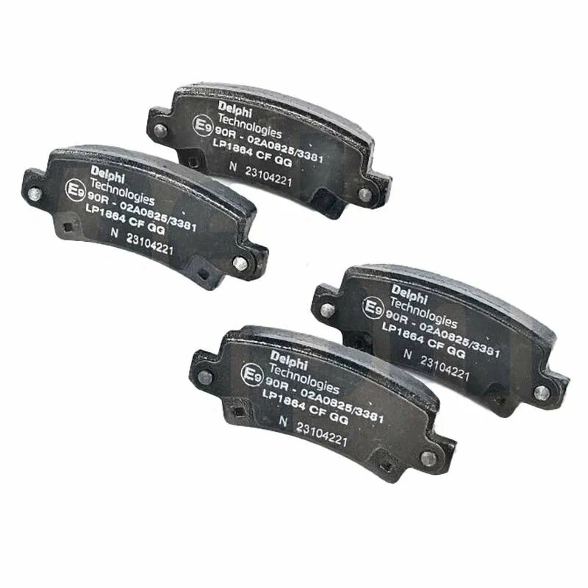 Колодки тормозные дисковые задние DELPHI LP1864 для а/м Toyota