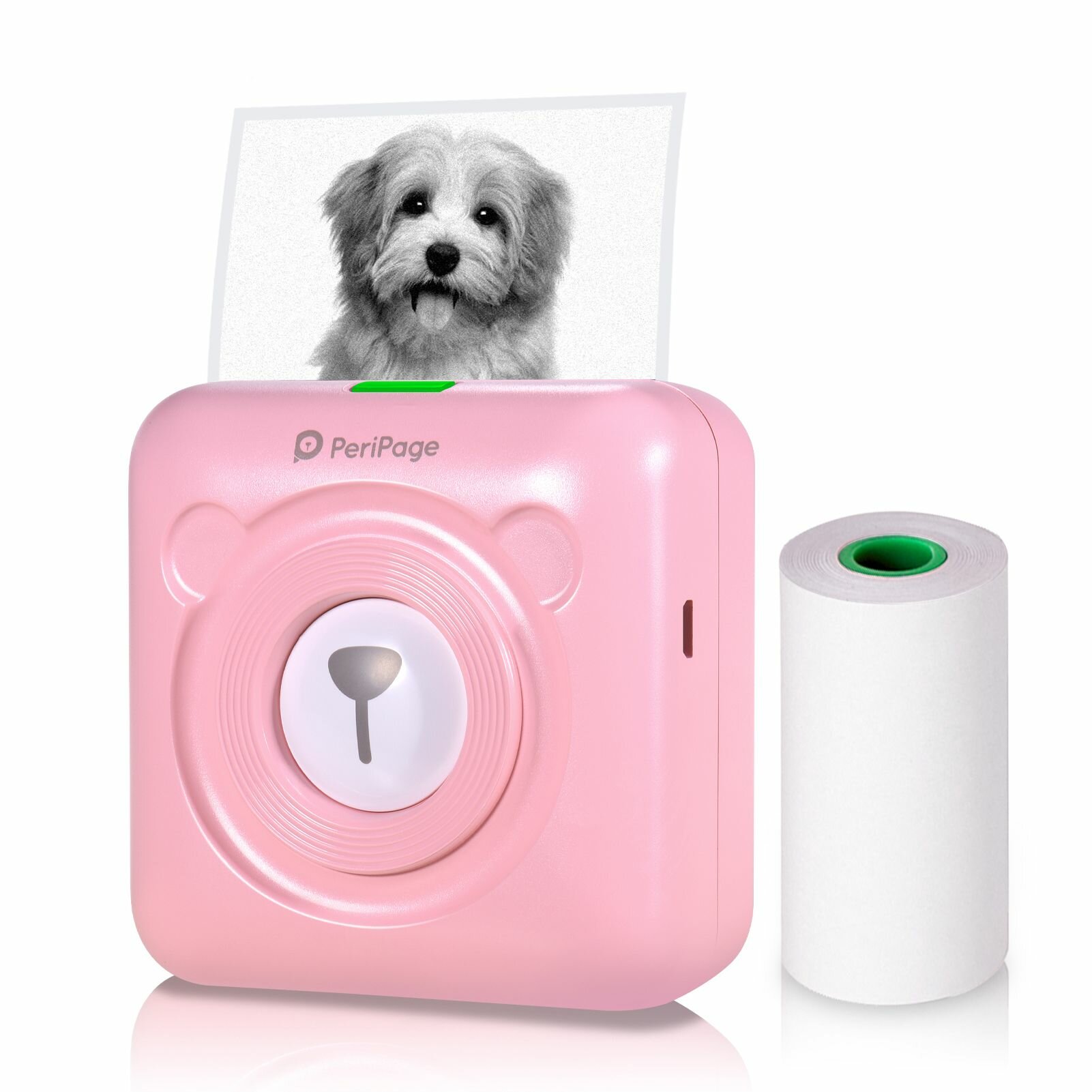 Миниатюрный карманный термопринтер Mini Pocket Беспроводной BT Picture Photo