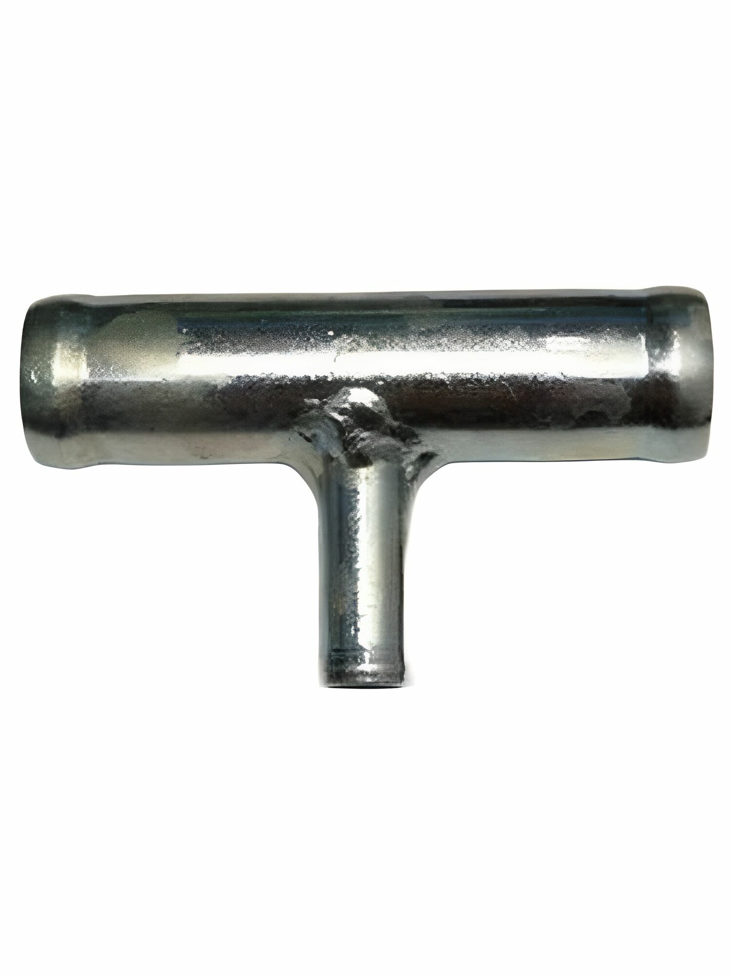 Тройник соединитель шланга D 20х8х20 мм металл (1 шт.)