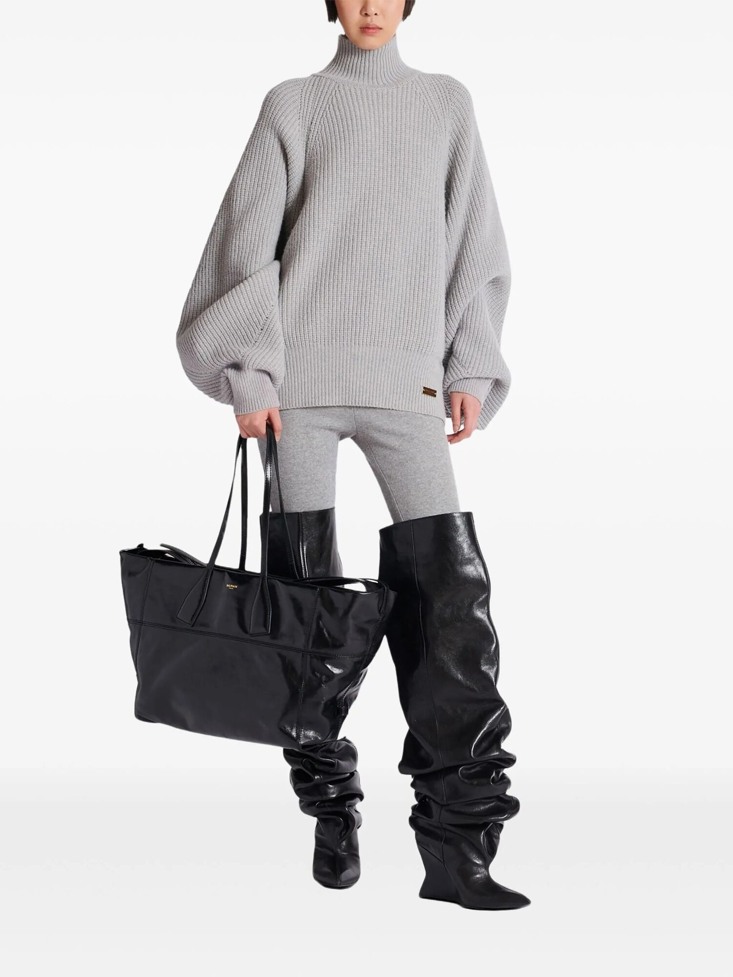 Сумка BALMAIN, черный — фото 1
