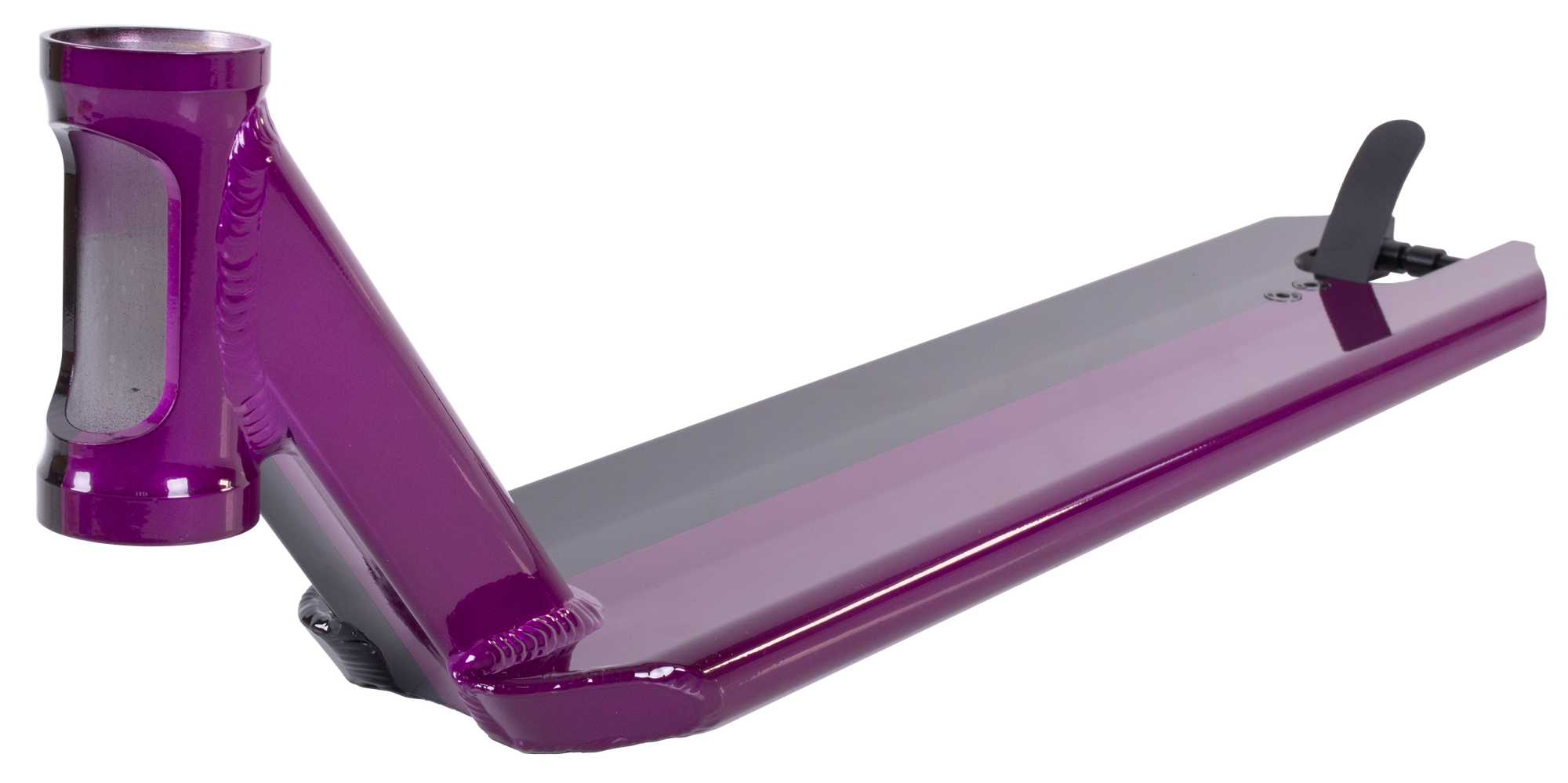 Дека для самоката Provokator 50x12cm алюминий black/purple