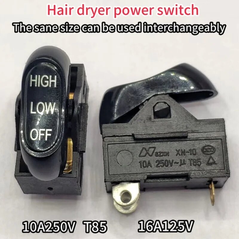 Переключатель для фена HongJu Xn-10 1Pcs