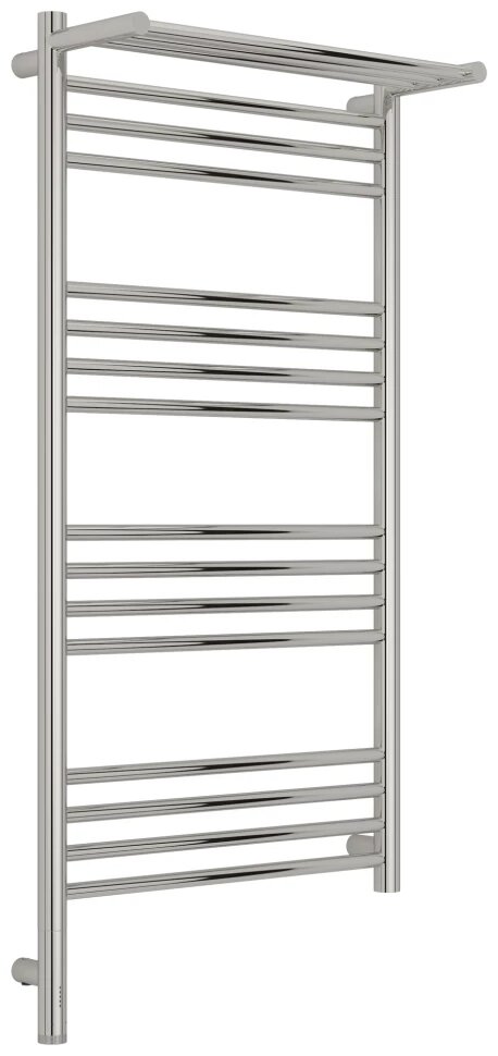 Полотенцесушитель электрический Сунержа Богема с полкой 3.1 00-6006-1050 1000x500, МЭМ левый, хром