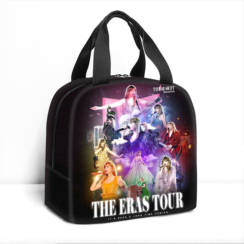 Термосумка для ланча Taylor Style 2025, термосумка для еды на школьном пикнике, портативная сумка-холодильник для еды и закусок