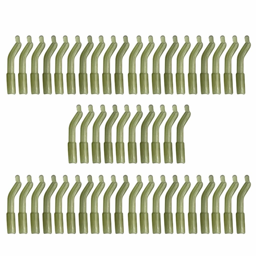 Инструменты для рыбалки, Рыболовная трубка для защиты от укусов - светло-зеленая, 50 штук в упаковке,