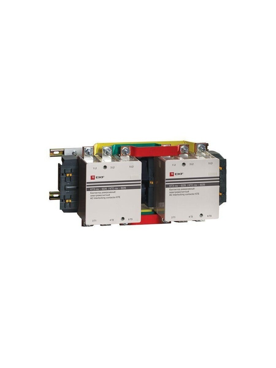 Контактор реверсивный КТЭ 225А кат. 230В AC 2НО EKF ctr-b-r-225