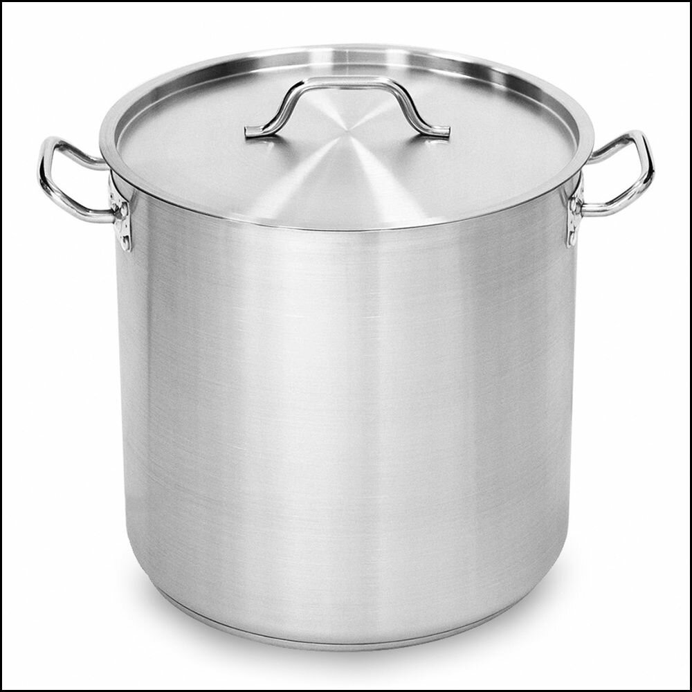 Бестселлер Viatto Commercial 50л для индукционных плит из нержавеющей стали 400х400мм с крышкой