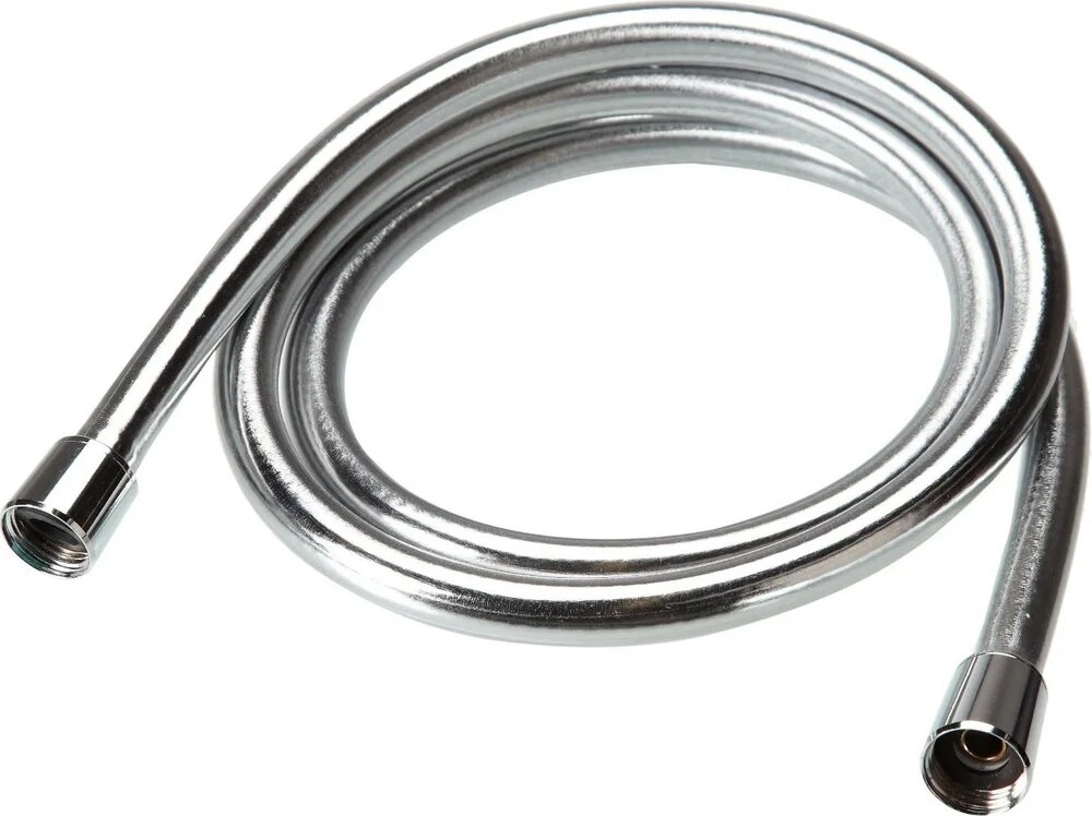 Душевой шланг Hansgrohe Isiflex 28274000 200 см, с антискручиванием, пластиковый, хром, глянцевый, шланг для душа