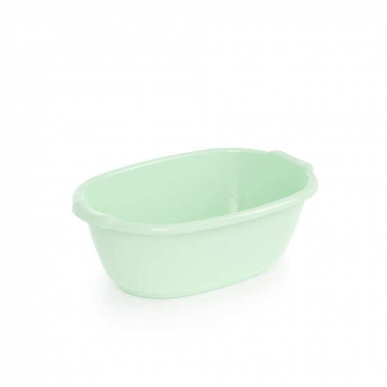 Таз 25 л, Альтернатива М381, пластик, хозяйственный, овальный, цветной