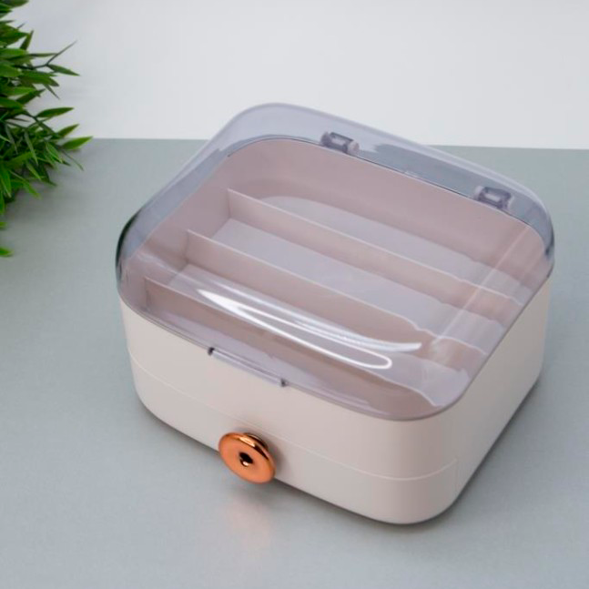 Бокс для косметики ILikeGift Beauty, белый