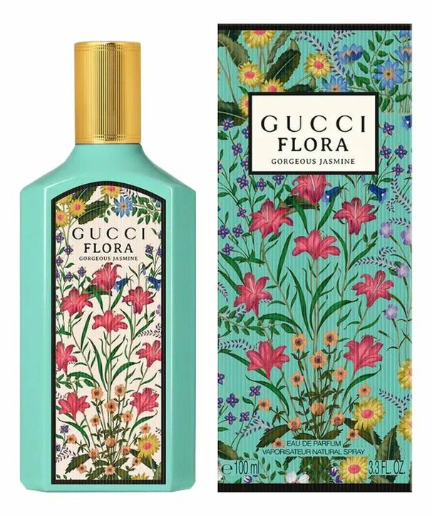 GUCCI FLORA GORGEOUS JASMINE Вода парфюмерная женская 100мл
