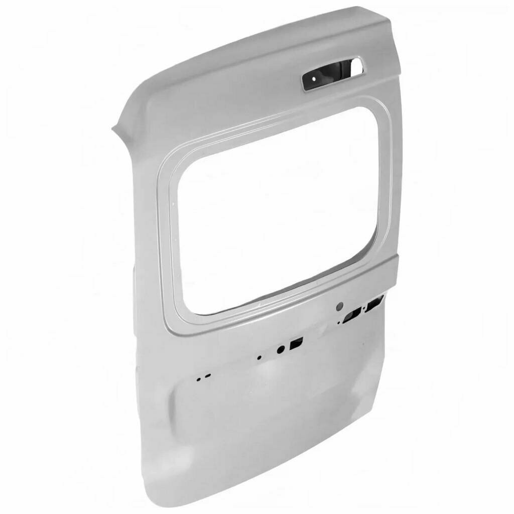 Дверь задка (багажника) левая под окно с отверстием по камеру Лада Ларгус, FL (катафорез)