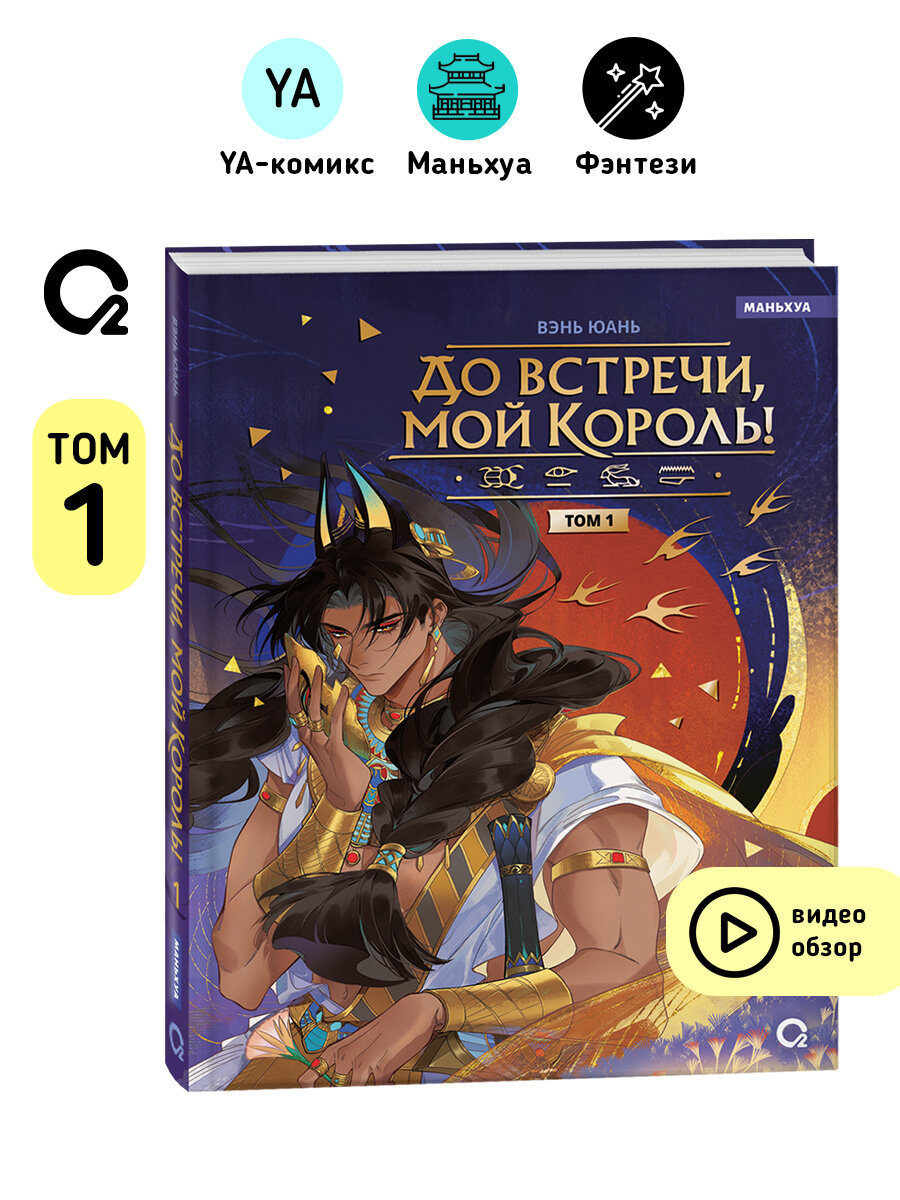 До встречи, мой король Том 1 Комикс Графический роман Маньхуа