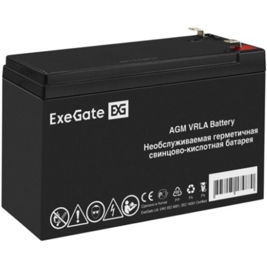 Батарея Exegate DT 1209 12V 9Ah F1