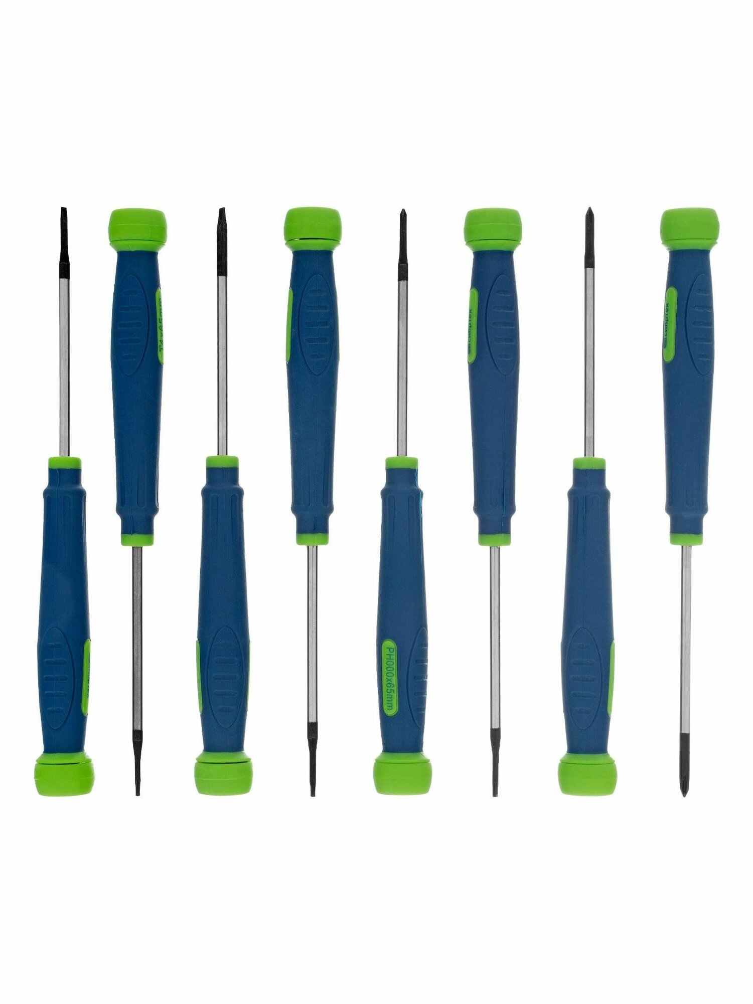 Набор отверток для точных работ универсальный, 8 шт, Crv Сибртех 13378