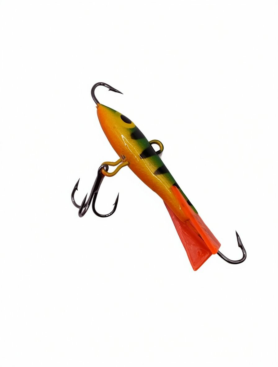 Балансир Jigging Rap 3 см / 6 г, цвет SLP , вертикальный джиг, для зимней и летней рыбалки, ловля окуня, щуки, судака